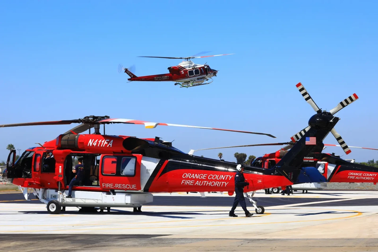 Heliops Magazine - KiaKaha Media Ltd - OCFA Air Ops take delivery of two S-70 Firehawks